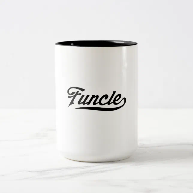 Funcle Two-Tone Coffee Mug | Zazzle