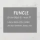 FUNCLE Uncle Gift Postcard | Zazzle