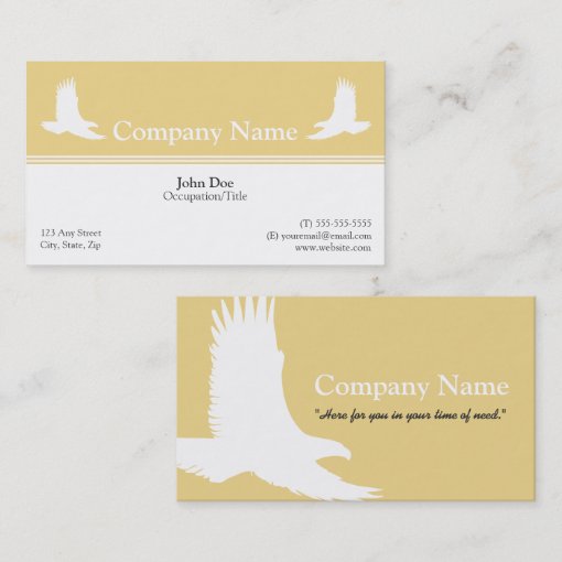 Funeral Director Business Card | Zazzle
