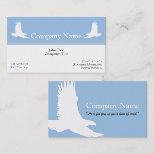 Funeral Director Business Card | Zazzle