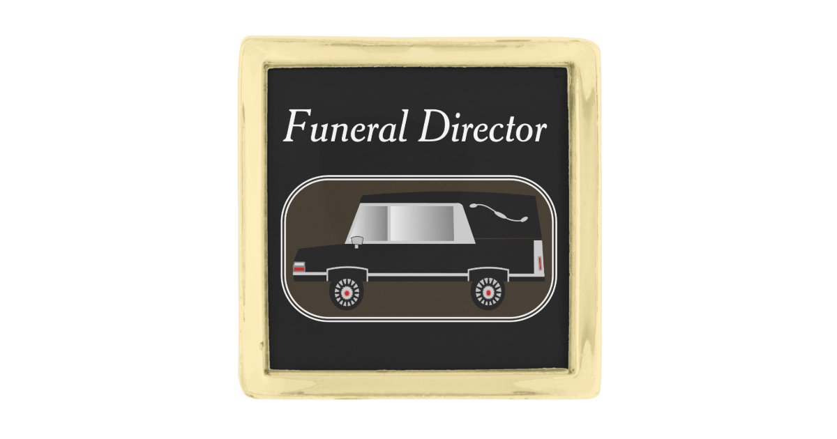 Funeral Director Lapel Pin | Zazzle
