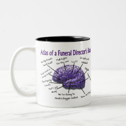 Funeral Director/Mortician Funny Brain Mug | Zazzle