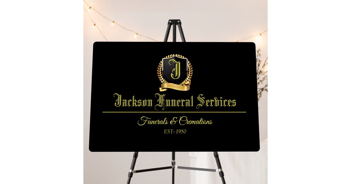 Funeral Home Sign | Zazzle