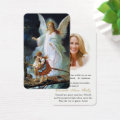 Funeral Loss Angel Memorial Prayer Sympathy Cards | Zazzle