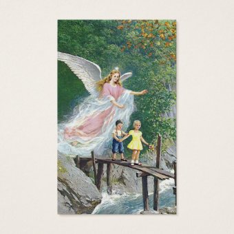Funeral Loss Angel Protect Prayer Sympathy Cards | Zazzle