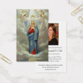 Funeral Loss Glory Mary Prayer Sympathy Cards | Zazzle