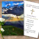 Funeral Loss Heavenly Sky Prayer Sympathy Cards | Zazzle