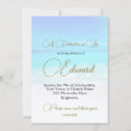 Funeral Memorial Ocean Sea Scene Photo Invitation | Zazzle