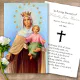 Funeral Our Lady Mt Carmel Prayer Sympathy Cards | Zazzle