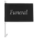 Funeral Procession Car Flag | Zazzle