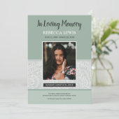 Funeral Program Card | Zazzle