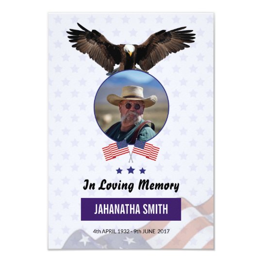 Funeral Program Template for Military Army | Zazzle.com