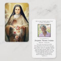 Funeral Religious St Therese Prayer Sympathy Cards | Zazzle