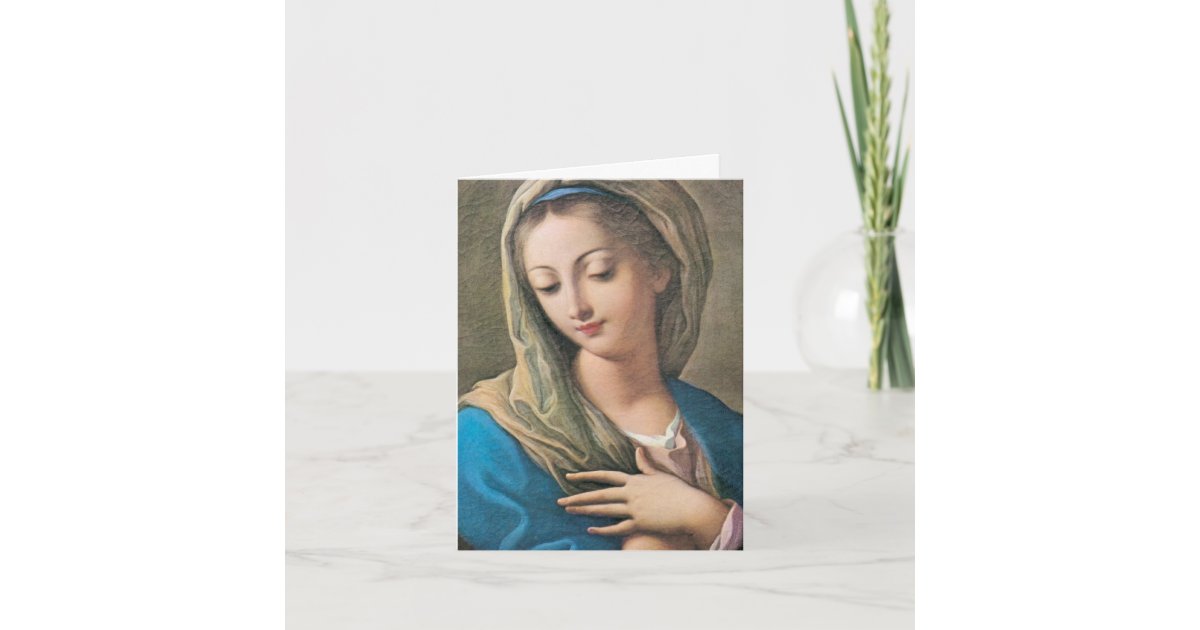 Funeral Thank You Cards | Beautiful Mary 3 | Zazzle