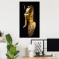 Funerary mask of Psusennes I Poster | Zazzle
