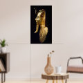 Funerary mask of Psusennes I Poster | Zazzle