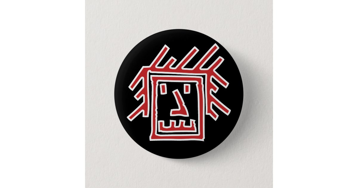 Funk Face Button | Zazzle
