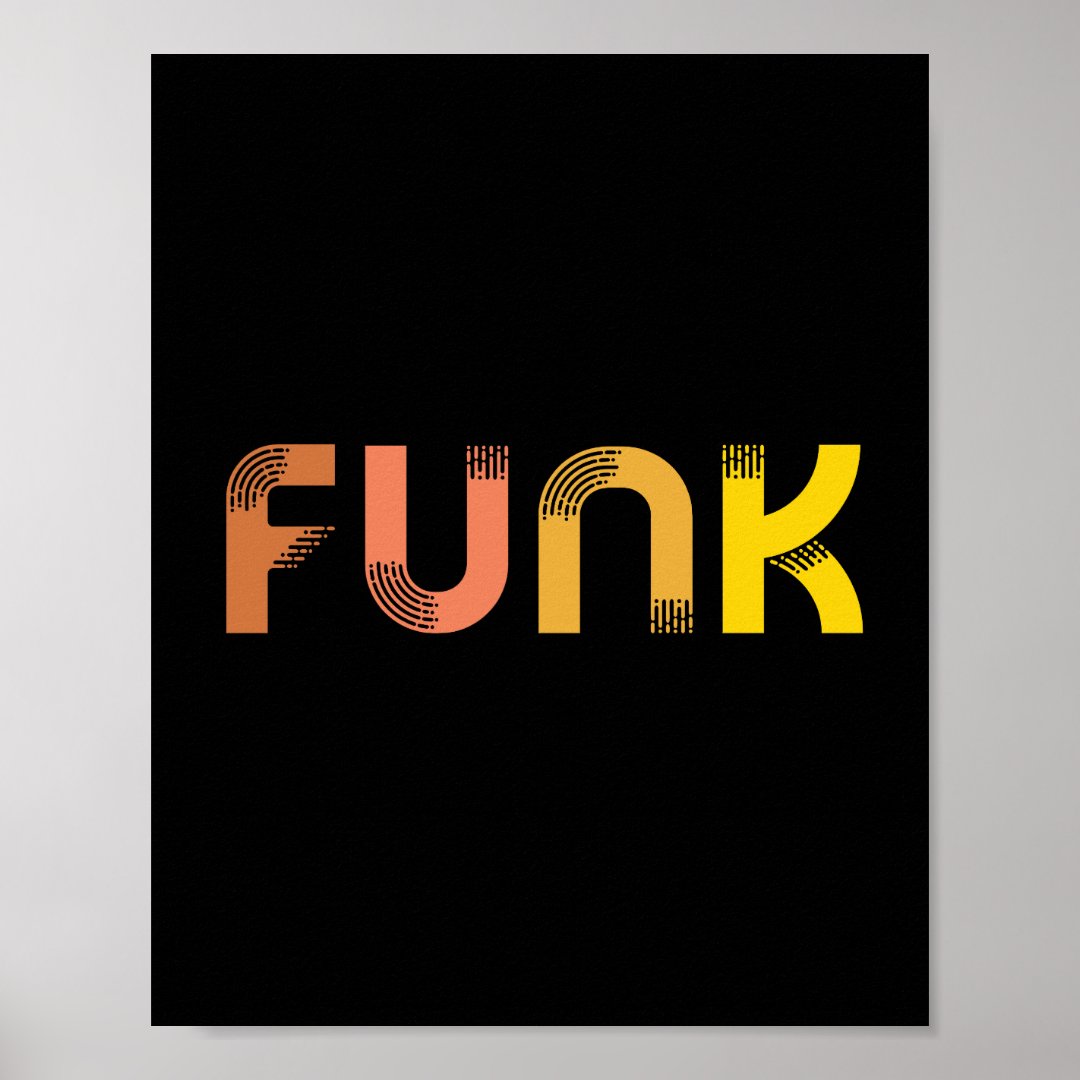 Funk Poster | Zazzle
