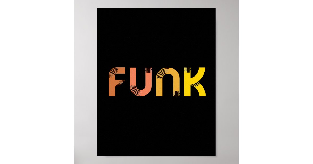 Funk Poster | Zazzle