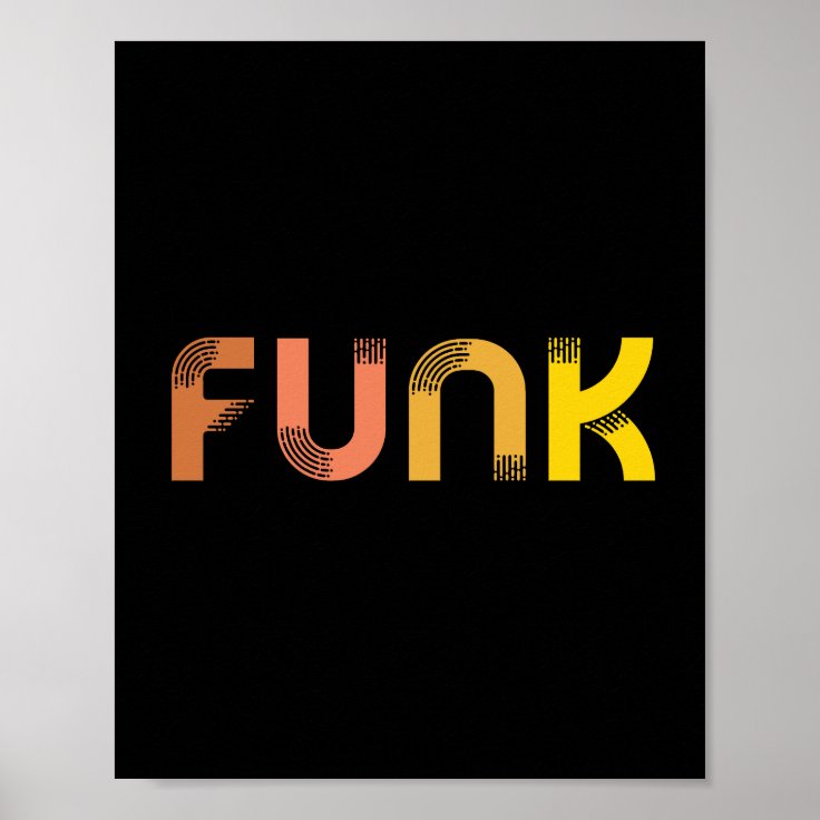 Funk Poster | Zazzle