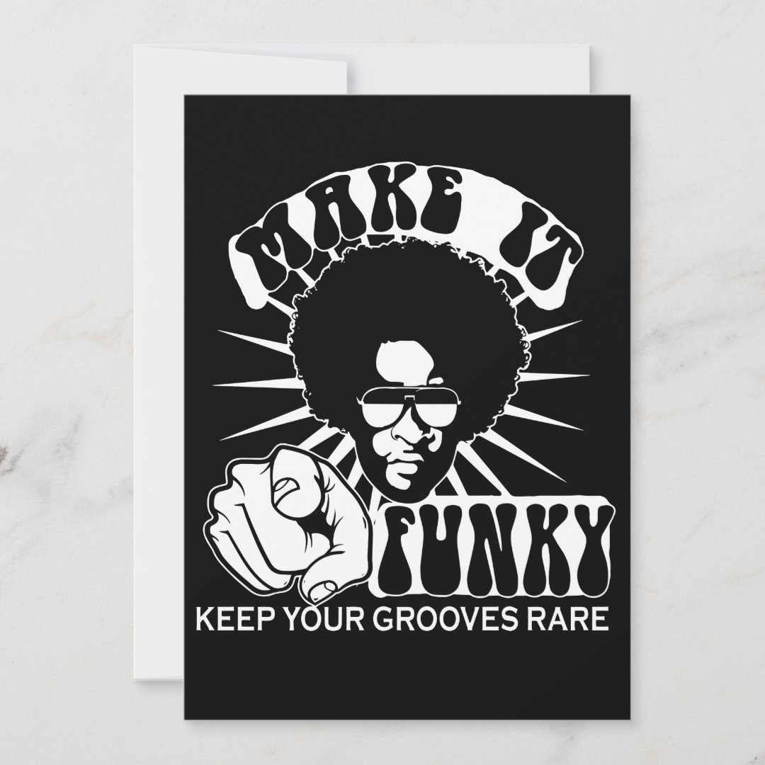 Funk Soul Jazz Funky 70's Rare Groove Fusion Dance | Zazzle