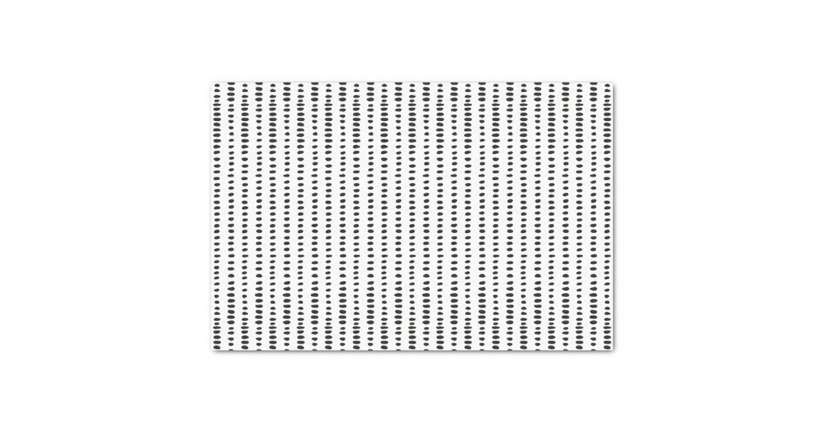 Funky, Black & White Abstract Pattern Tissue Paper | Zazzle