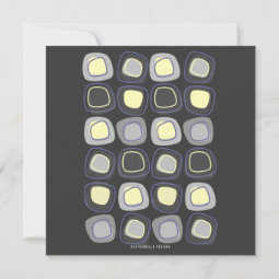 Funky Blocks Adult Birthday Party Invitation | Zazzle