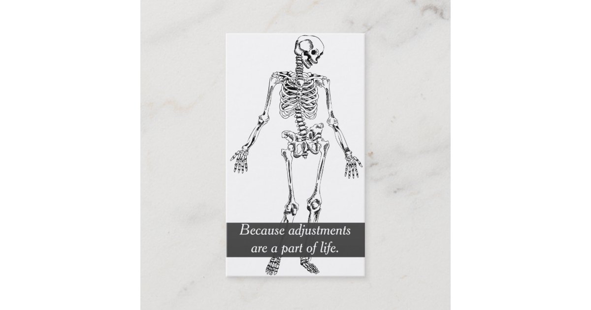 Funky Chiropractic and Wellness Business Card | Zazzle