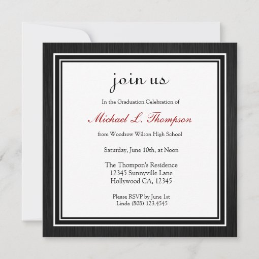 Funky Class of 2019 Graduation Invitation | Zazzle