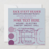 Funky Club DJ Dance Party w/ Photos Invitations | Zazzle