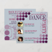 Funky Club DJ Dance Party w/ Photos Invitations | Zazzle