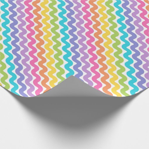 Funky Colorful Pattern Wrapping Paper | Zazzle
