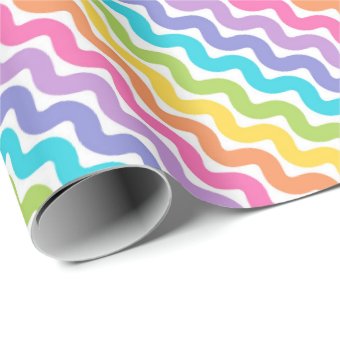 Funky Colorful Pattern Wrapping Paper | Zazzle