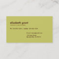 Funky Flower Business Calling cards | Zazzle