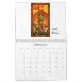 Funky Frog Art Calendar by Jeff Hoppis | Zazzle