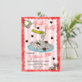Funky Hand drawn Pasta Party Birthday Invitation | Zazzle