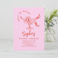 Funky Hand Drawn Scribble Retro Bridal Shower Invitation | Zazzle