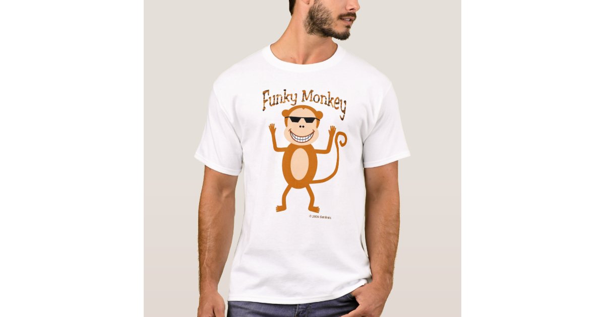 Funky Monkey T shirt Zazzle funky-monkey-t-shirt-zazzle
