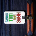Funky Personalized Airplane Luggage Tag | Zazzle