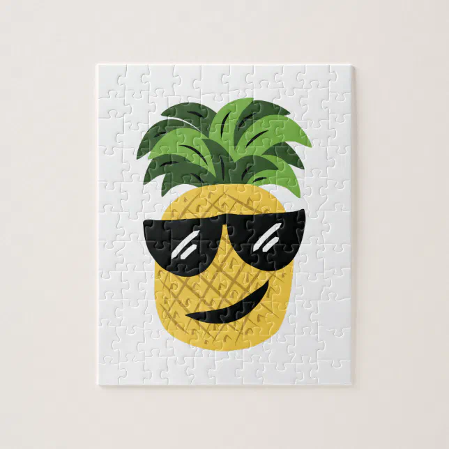 Funky Pineapple Jigsaw Puzzle | Zazzle
