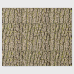 Funky Tree Bark Wrapping Paper | Zazzle