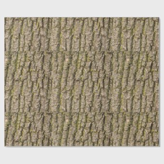 Funky Tree Bark Wrapping Paper | Zazzle