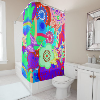 Funky Shower Curtains | Zazzle