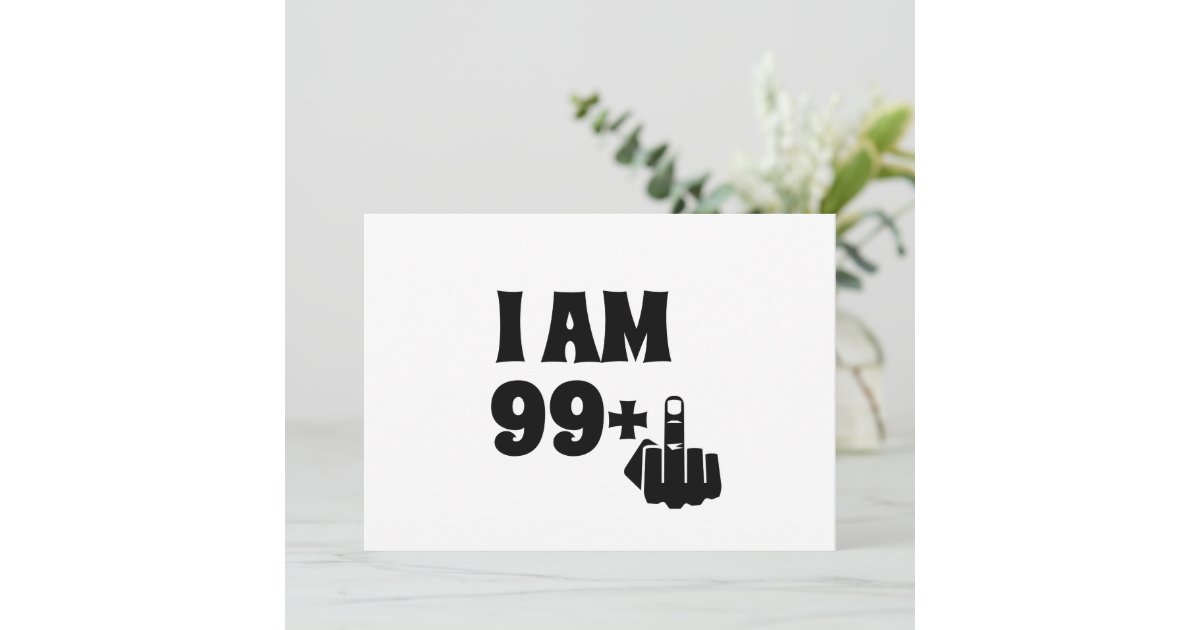 Funny 100th Birthday Gift, 99 Plus one Mug Invitation | Zazzle
