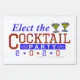 Funny 2020 Election Parody Cocktail Party Humor Sign | Zazzle