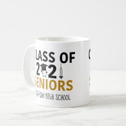 Funny 2021 Graduation Pandemic Humor Senior Class Coffee Mug | Zazzle
