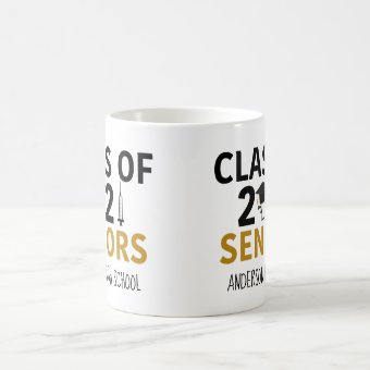 Funny 2021 Graduation Pandemic Humor Senior Class Coffee Mug | Zazzle
