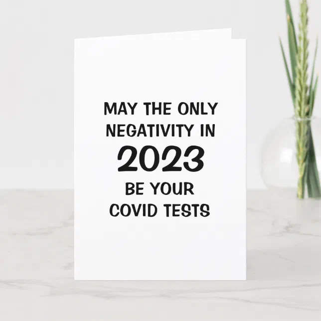 Funny 2023 New Year Holiday Card | Zazzle