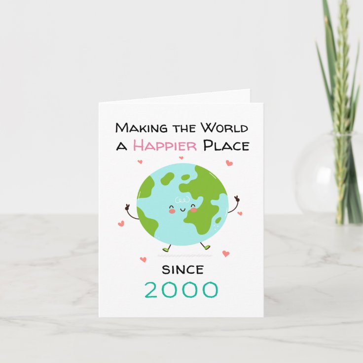 Funny 21st Birthday Card, Humorous card for Friend | Zazzle