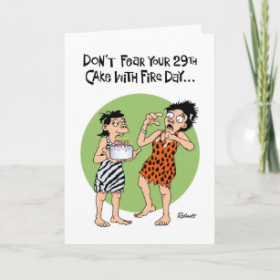 Funny 29th Birthday Cards | Zazzle